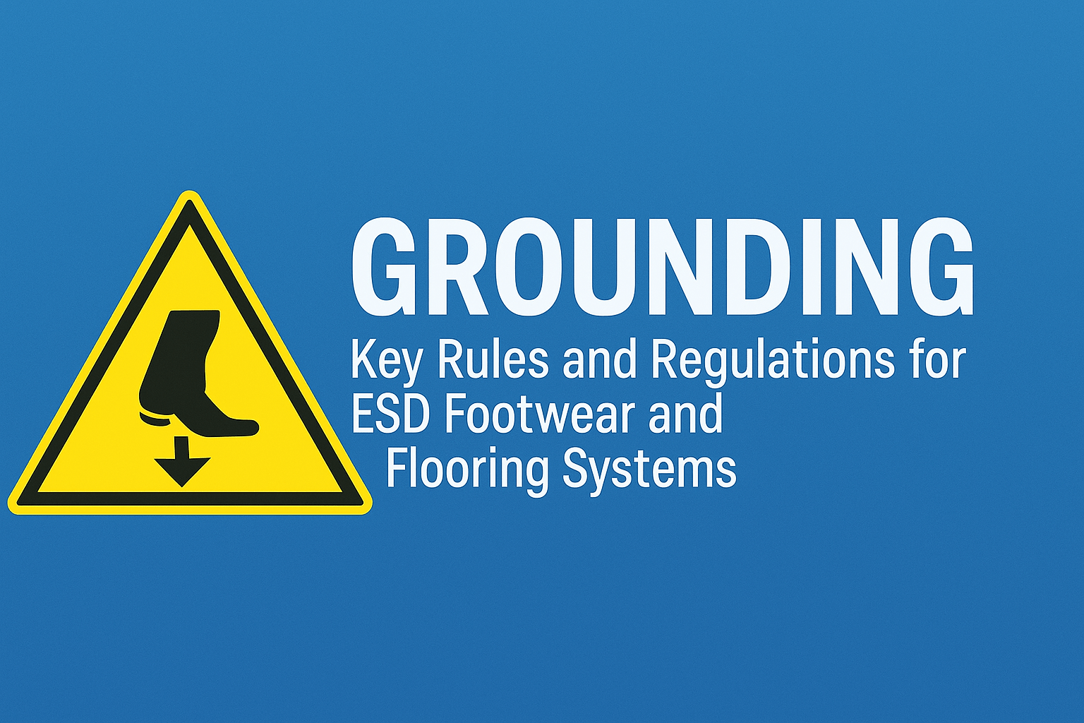 Grounding: Key Rules and Regulations for ESD Footwear and Flooring Sys ...