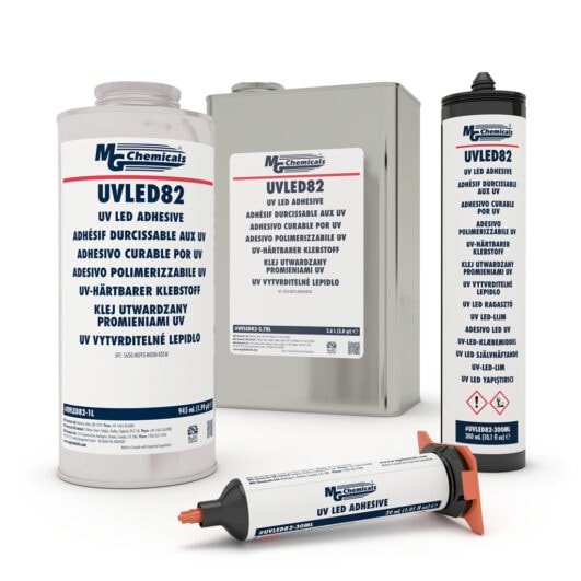 Introducing the New UVLED82 – UV LED Adhesive from MG Chemicals ...