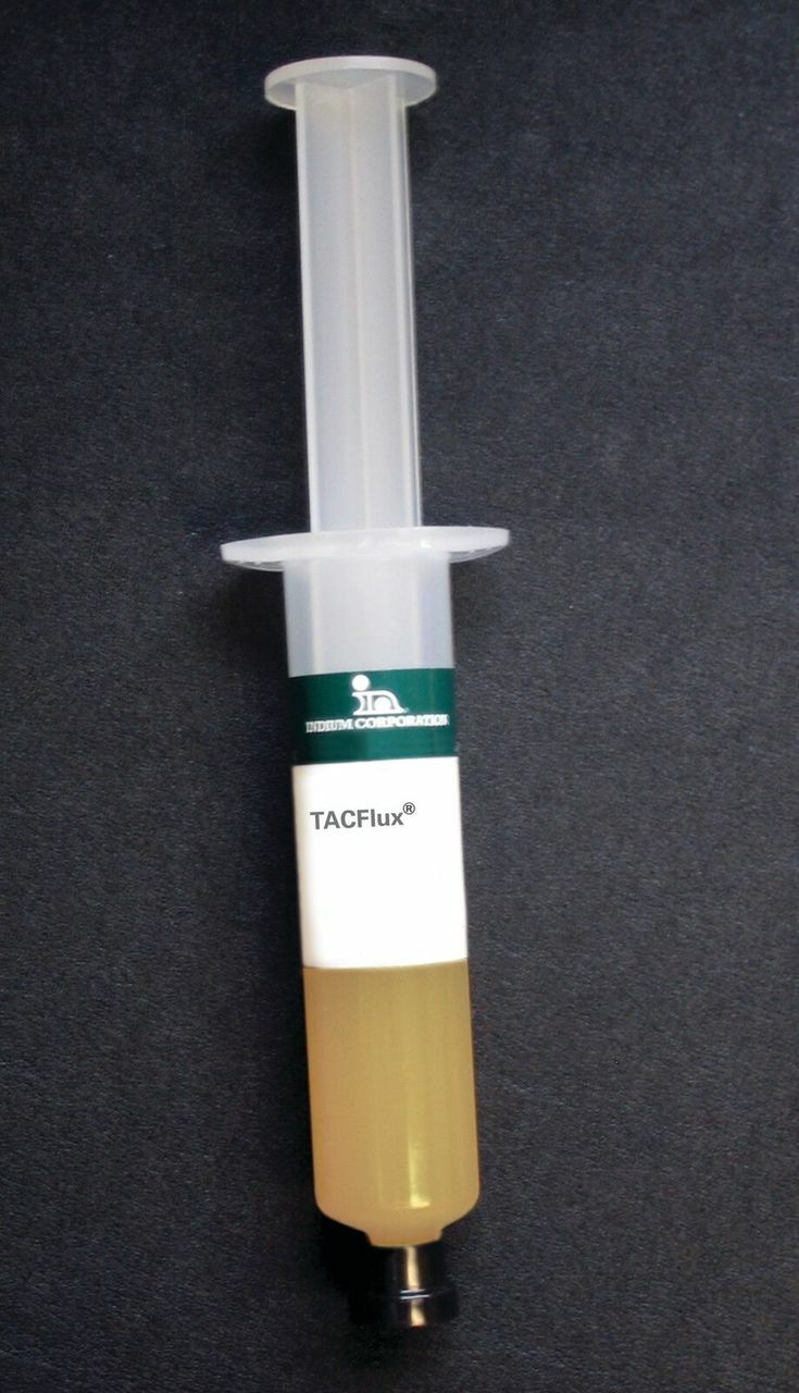 Indium FLUXOT-84500-10CC Indium Tacflux 089HF 10CC Syringe – MTESolutions